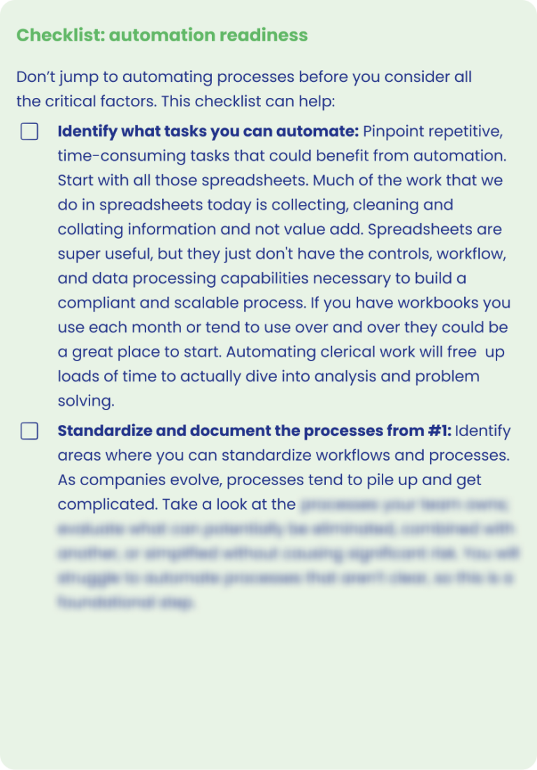 Financial accounting automation guide